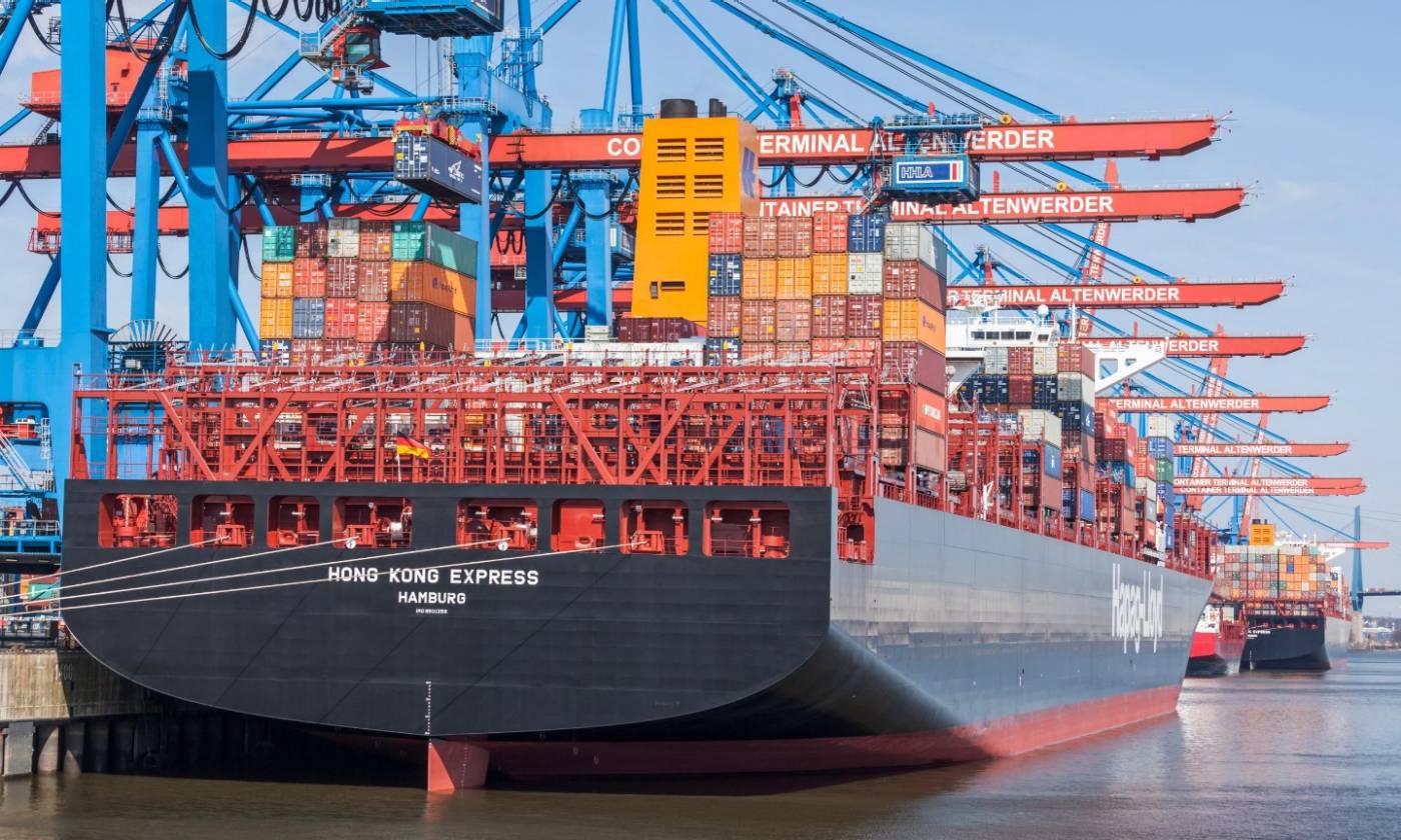 Picture of the Month: our "Hong Kong Express" waiting to be loaded at ...