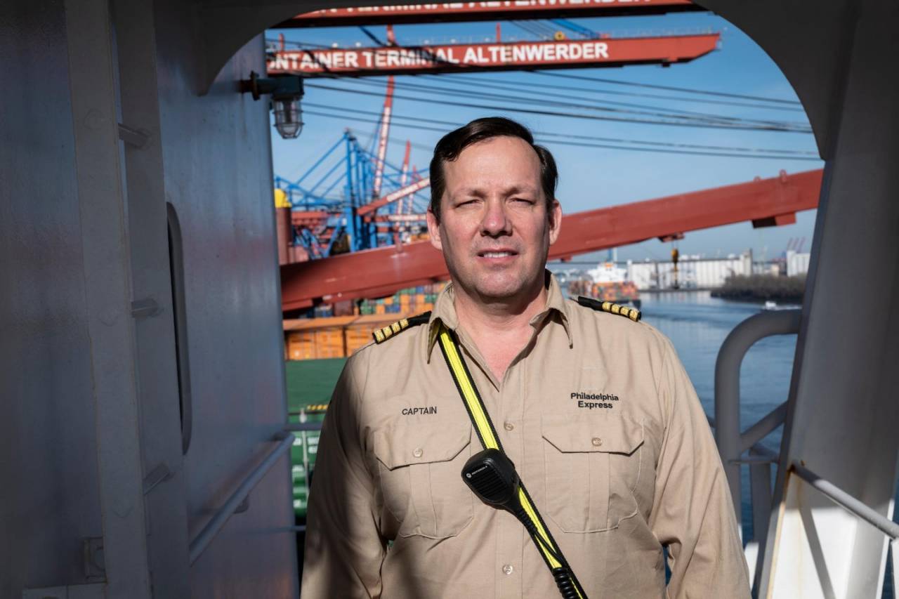 Andrew Longnecker – durch die Ankerklüse an die Spitze - Hapag-Lloyd