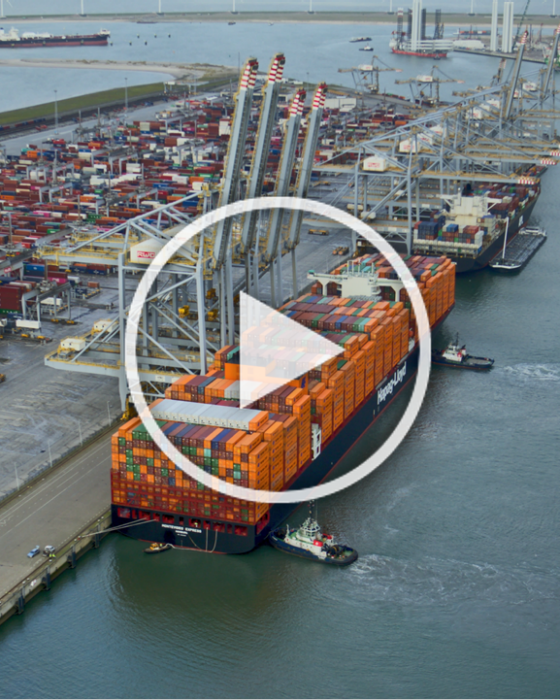 “Montevideo Express” arrives at the port of Rotterdam - Hapag-Lloyd