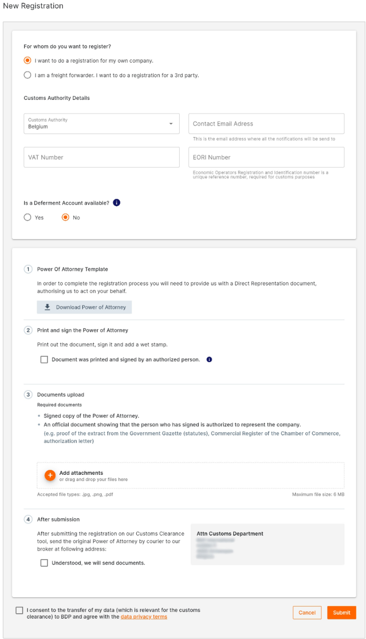 Customs Clearance – Simplified Customs Process - Hapag-Lloyd