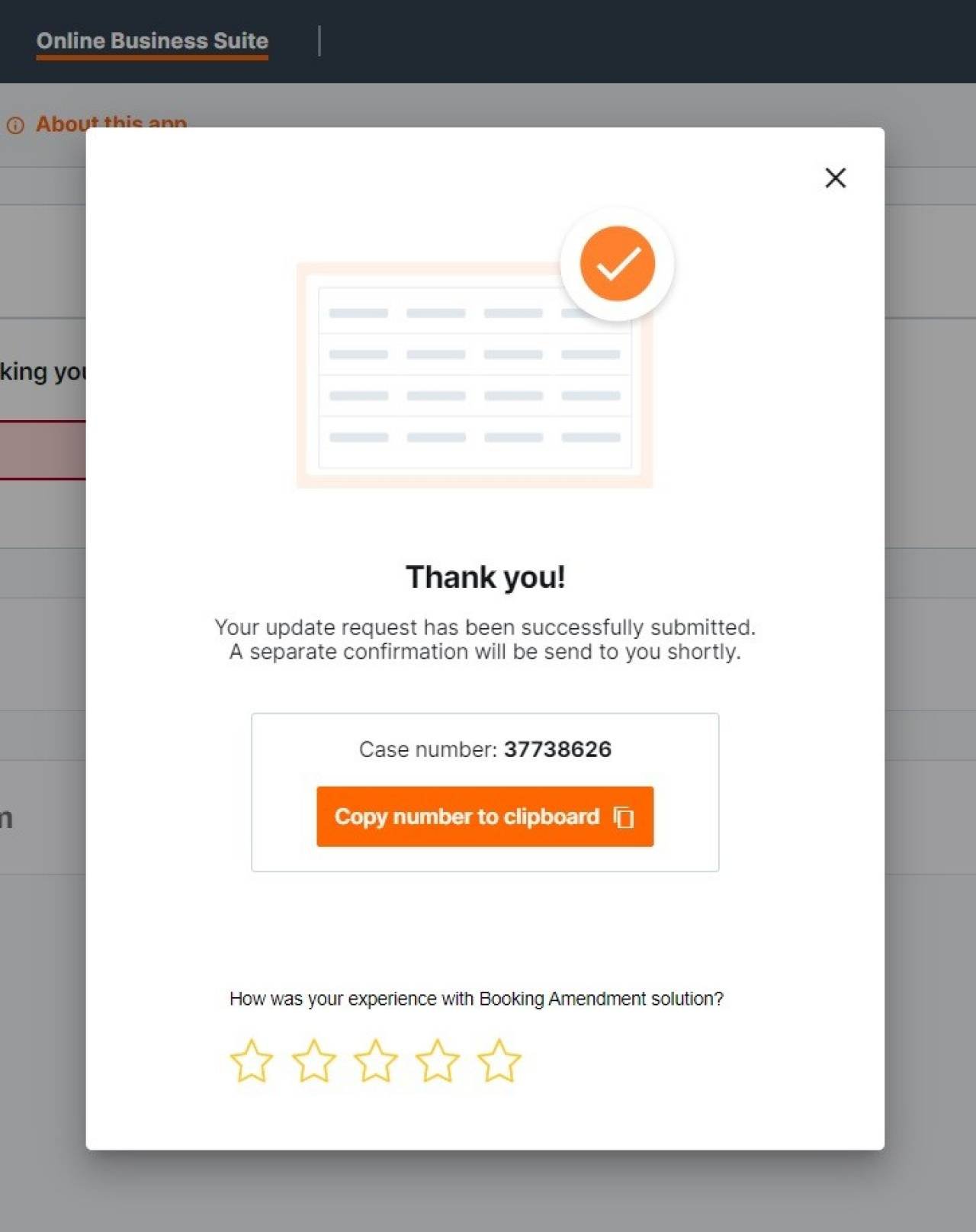 Booking Amendment - Hapag-Lloyd
