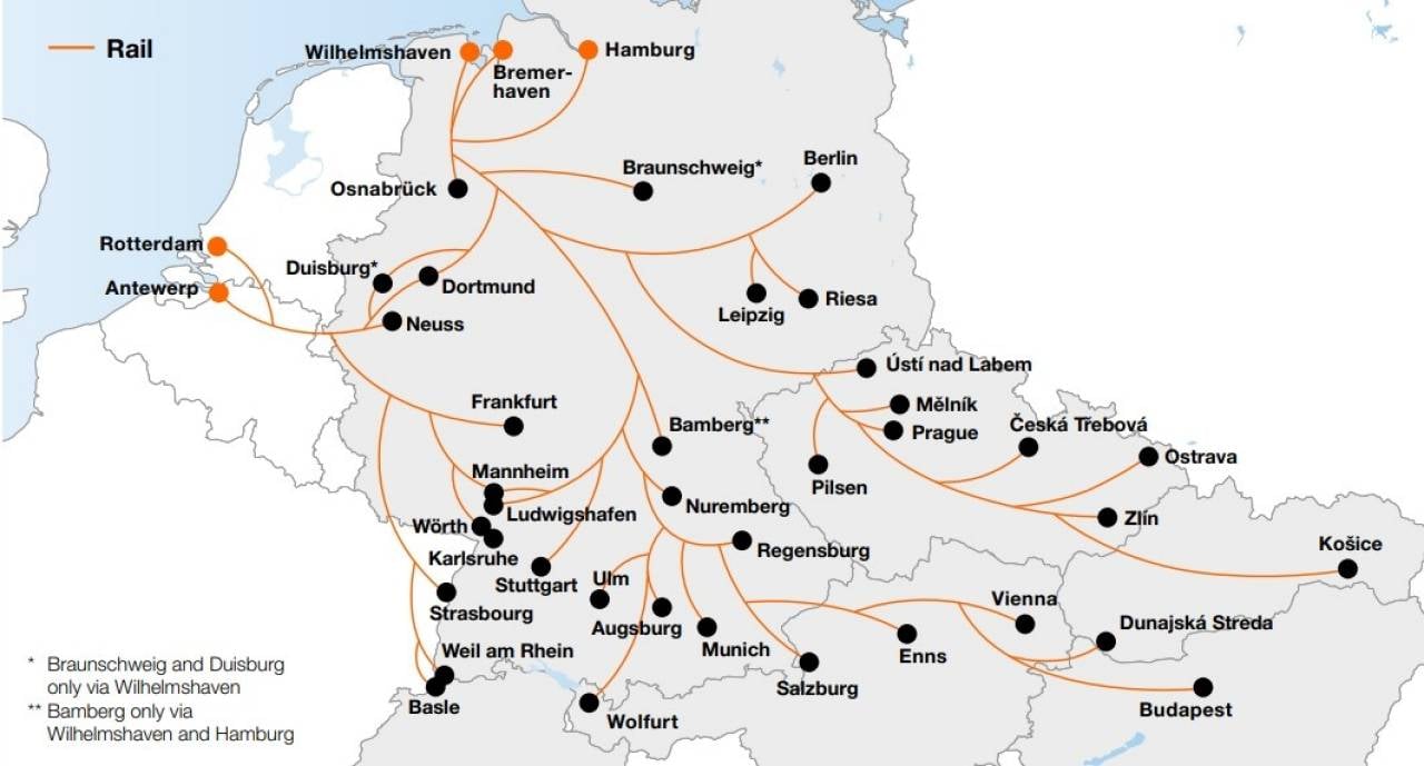 Inland Germany & Central Europe - Hapag-Lloyd