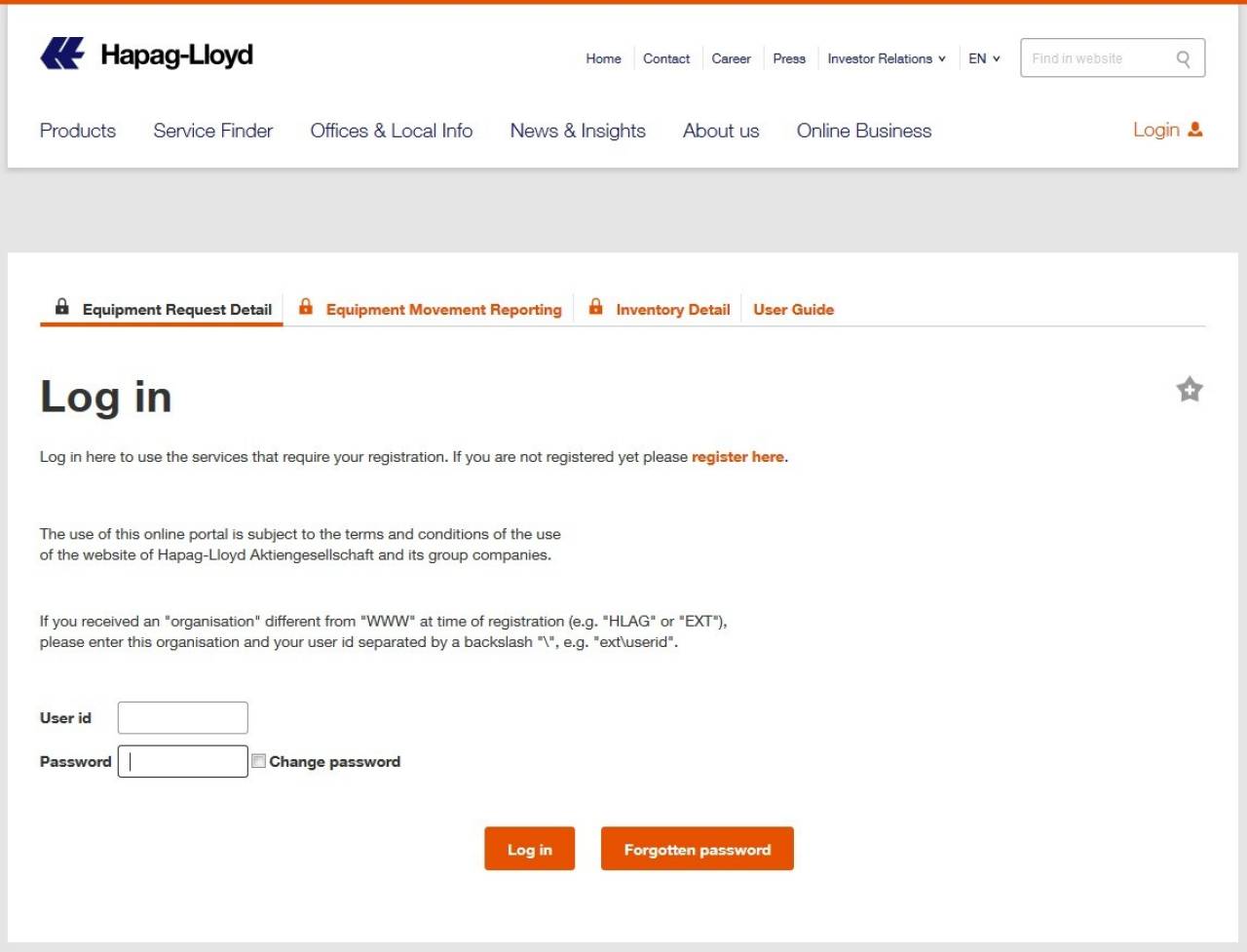 User Guide - Hapag-Lloyd