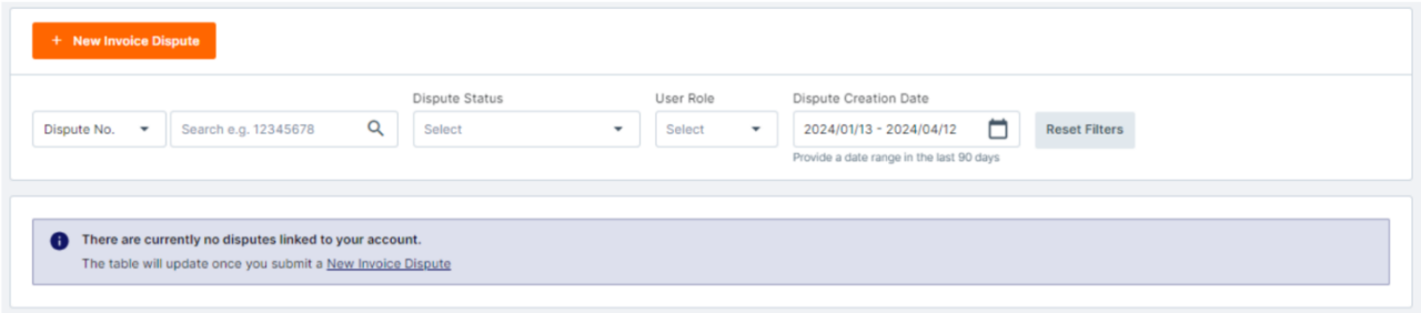 User Guide: Invoice Dispute - Hapag-Lloyd