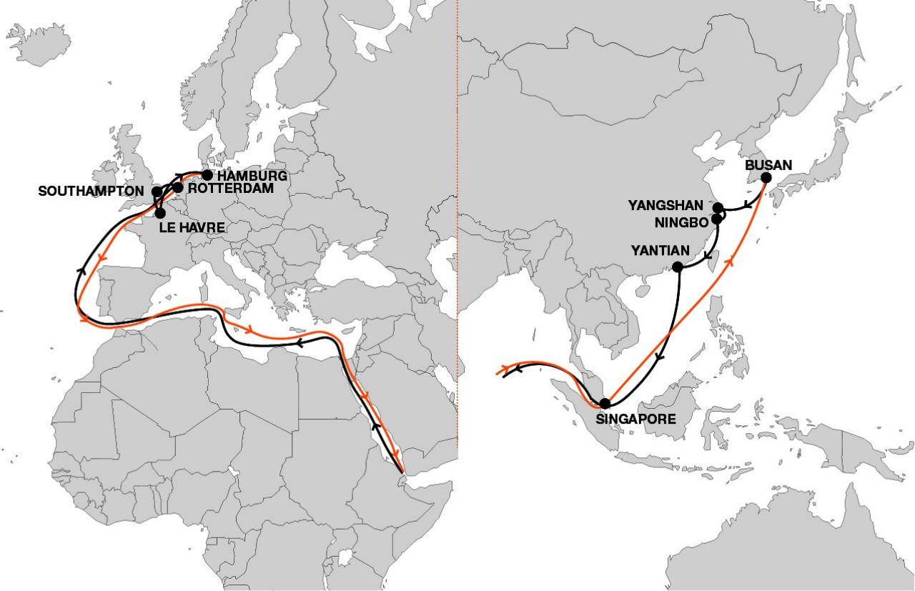 Temporary Suspension of Far East Loop 4 (FE4) & Blank Sailing Plan of ...