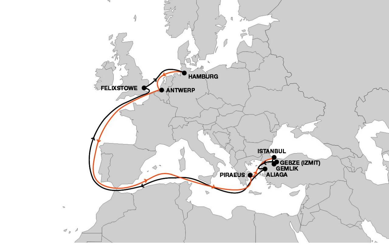 Europe Mediterranean Express (EMX) Service – Additional Gemlik Call ...