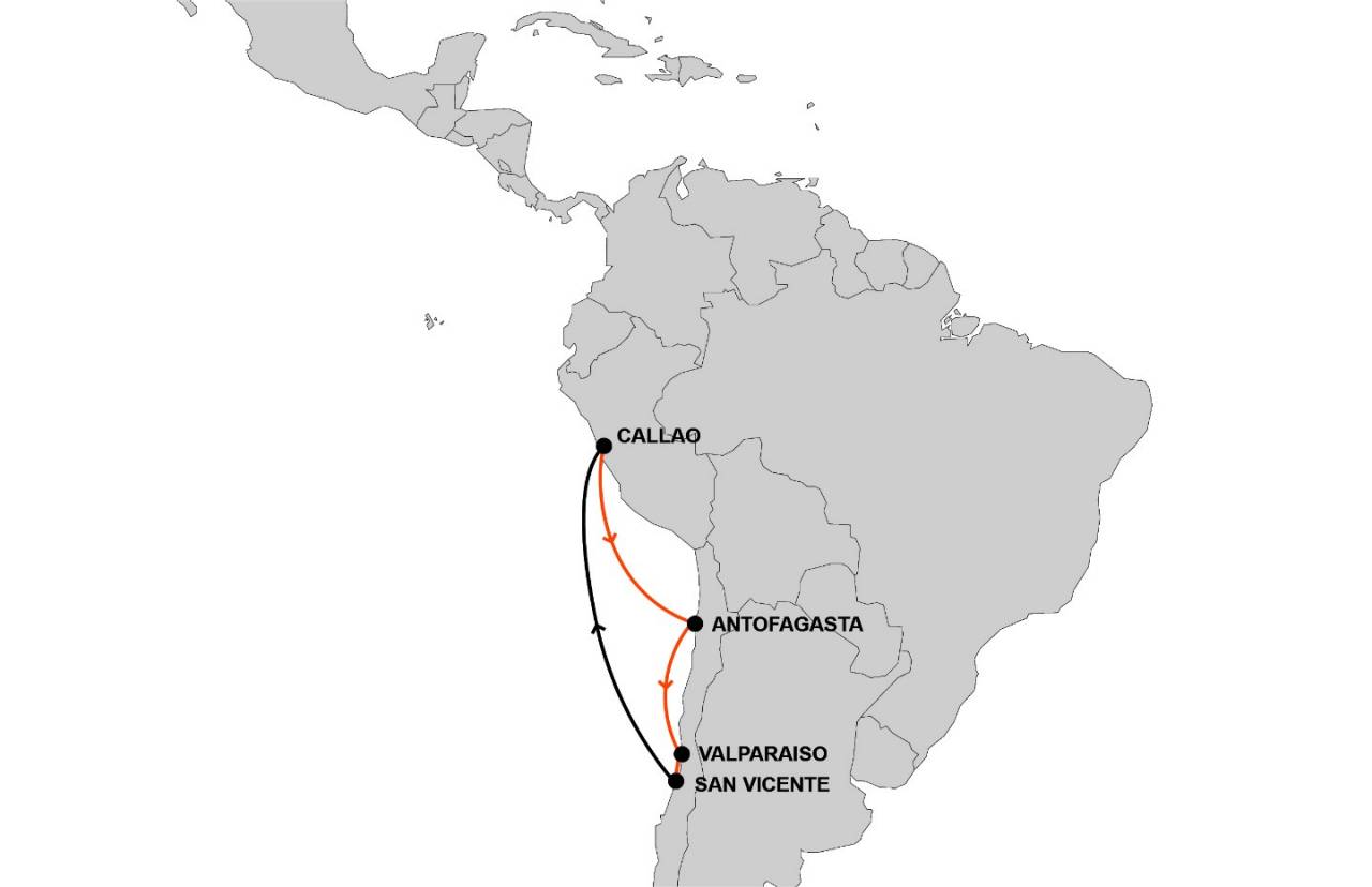 Here's a rotation update for our WS3 service - Hapag-Lloyd