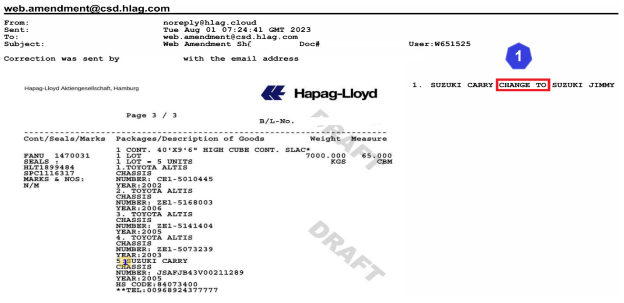 BLDC online - Guidelines - Hapag-Lloyd