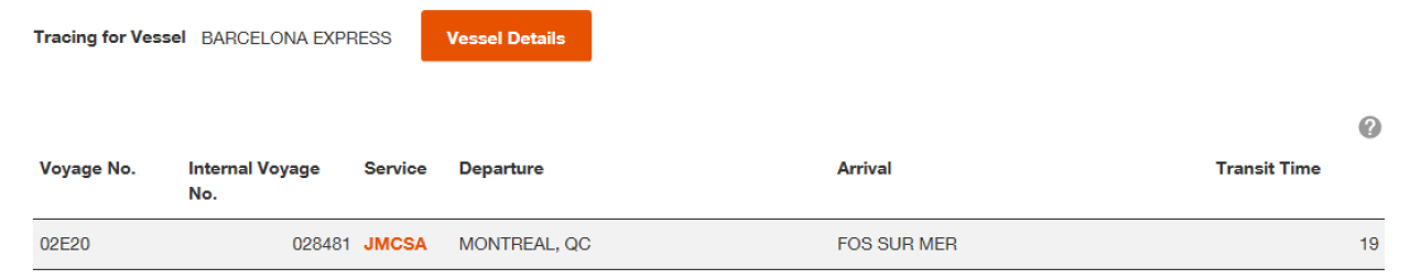 User Guide: Vessel Tracing - Hapag-Lloyd