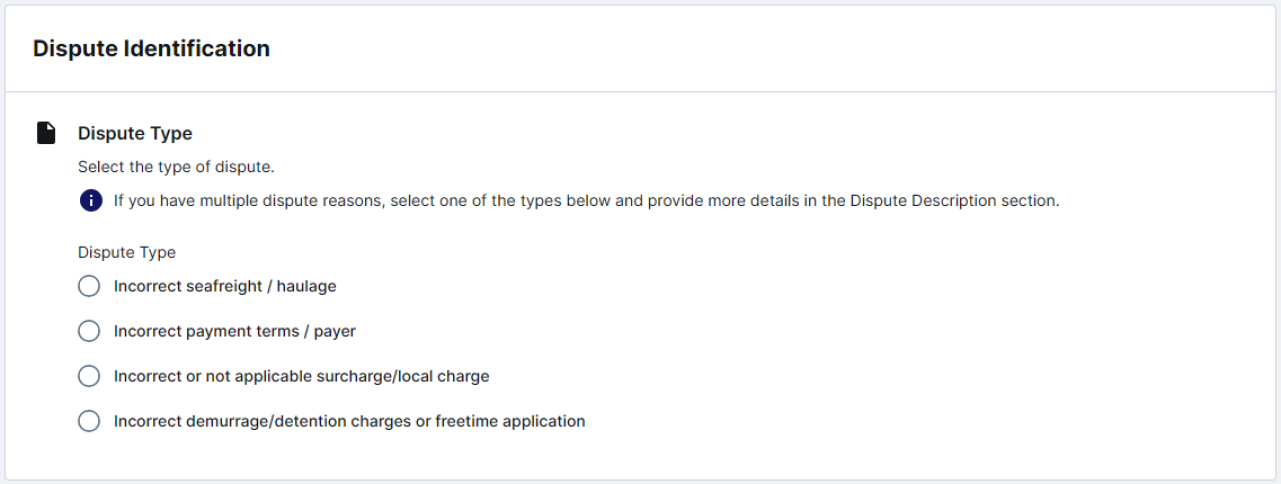 User Guide: Invoice Dispute - Hapag-Lloyd