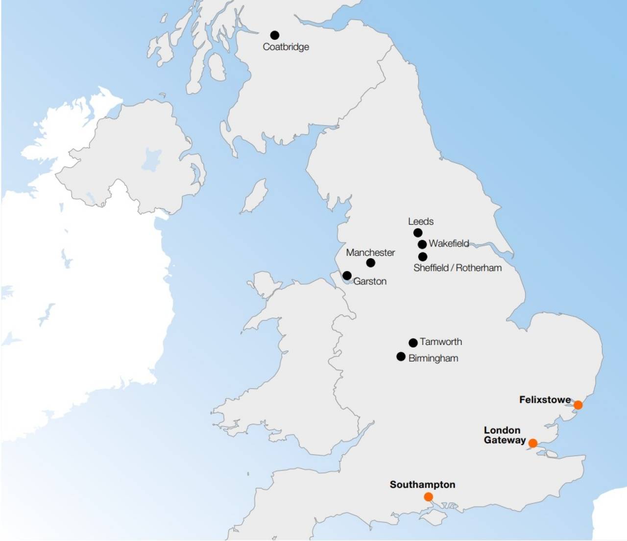 Inland UK via Rail - Hapag-Lloyd