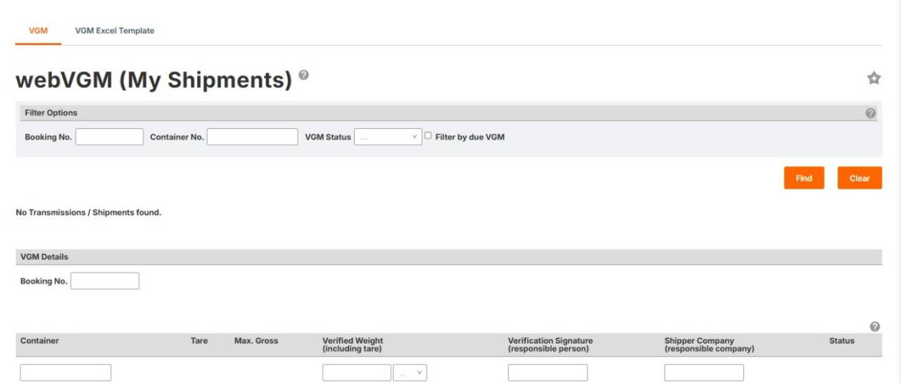 How can I submit VGM ? - Hapag-Lloyd